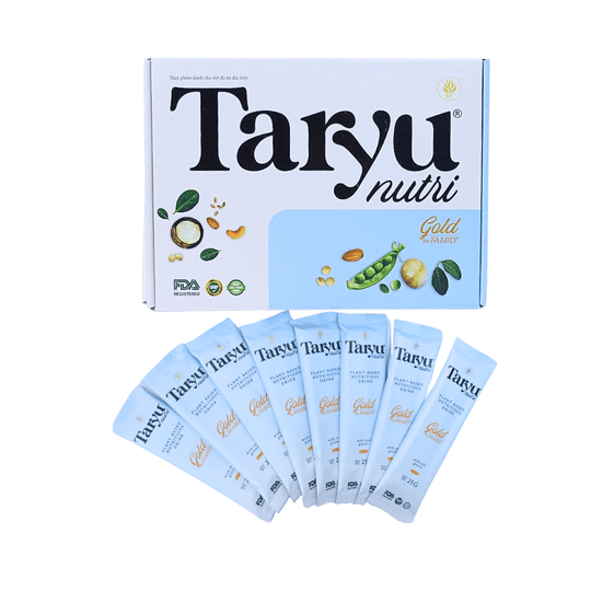 Sữa hạt TARYU NUTRI GOLD - Hộp 20 gói - Dinh Dưỡng Hoàn Hảo Cho Sức Khỏe Toàn Diện