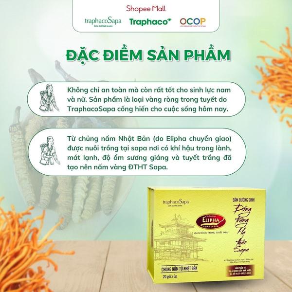 Trà Phun Sương Sâm Dưỡng Sinh Đông Trùng Hạ Thảo TRAPHACOSAPA Tốt Cho ...