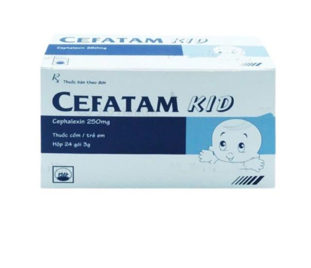 Cefatam Kid 250mg: Hướng dẫn sử dụng chi tiết cho trẻ em - Thuốc kháng ...
