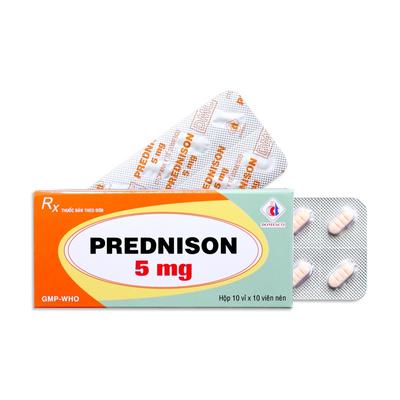 Prednison 5mg: Thuốc chống viêm, ức chế miễn dịch mạnh