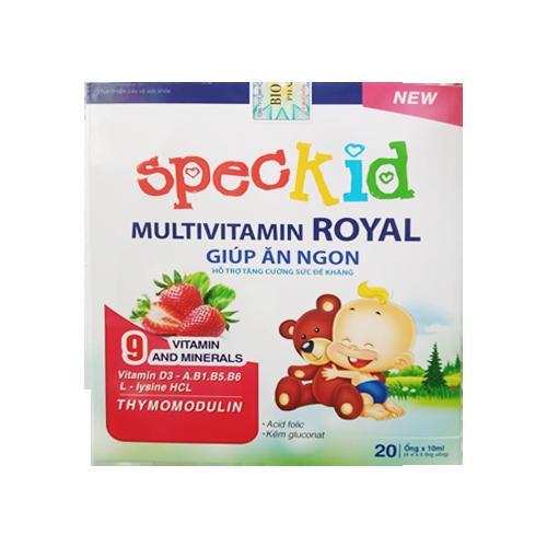 Speckid Multivitamin Royal ăn ngon hộp 20 ống x 10ml Biopro