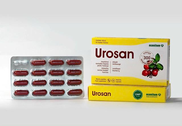 Urosan- Tiết niệu bàng quang Hộp 30 viên