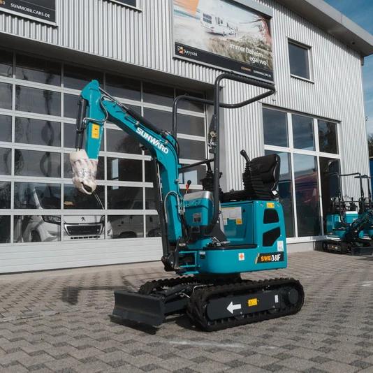 Máy xúc siêu nhỏ Sunward SWE 08F - Đánh bật với công nghệ tiên tiến và ...